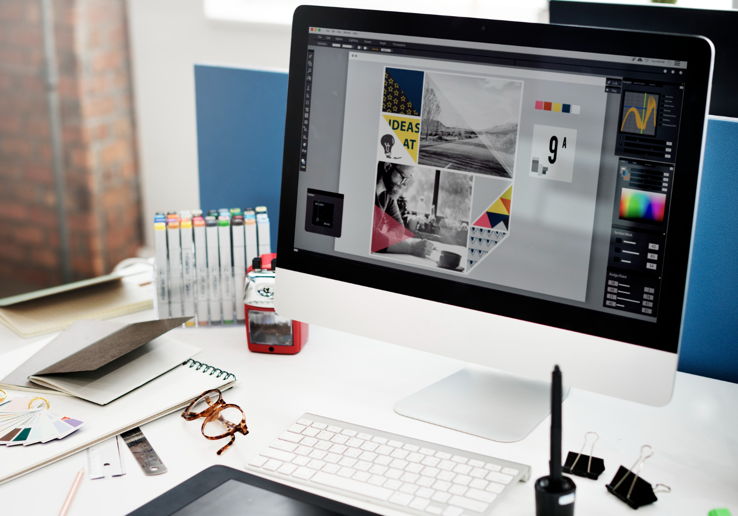 Le processus créatif en design graphique : de l'idée à la réalisation